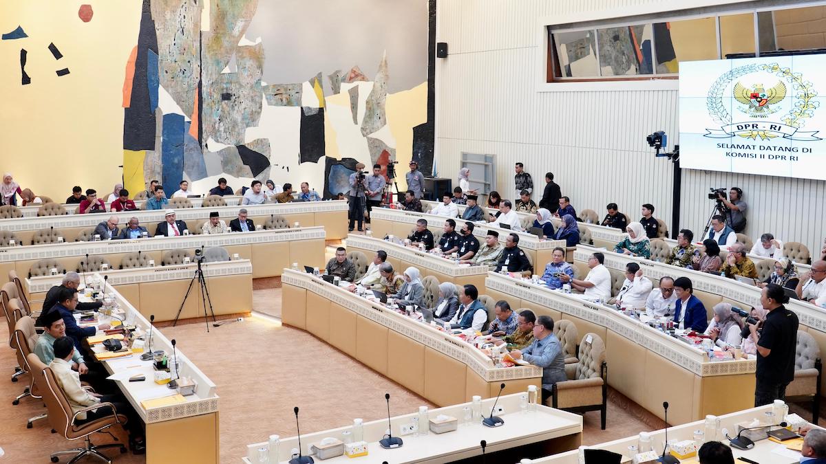 Raker Kementerian ATR/BPN dengan Komisi II DPR RI, Sepakati Pagu Anggaran 2025 Setelah Efisiensi ...