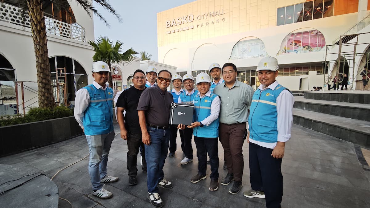 Listrik PLN Resmi Menyala, Basko City Mall Benderang